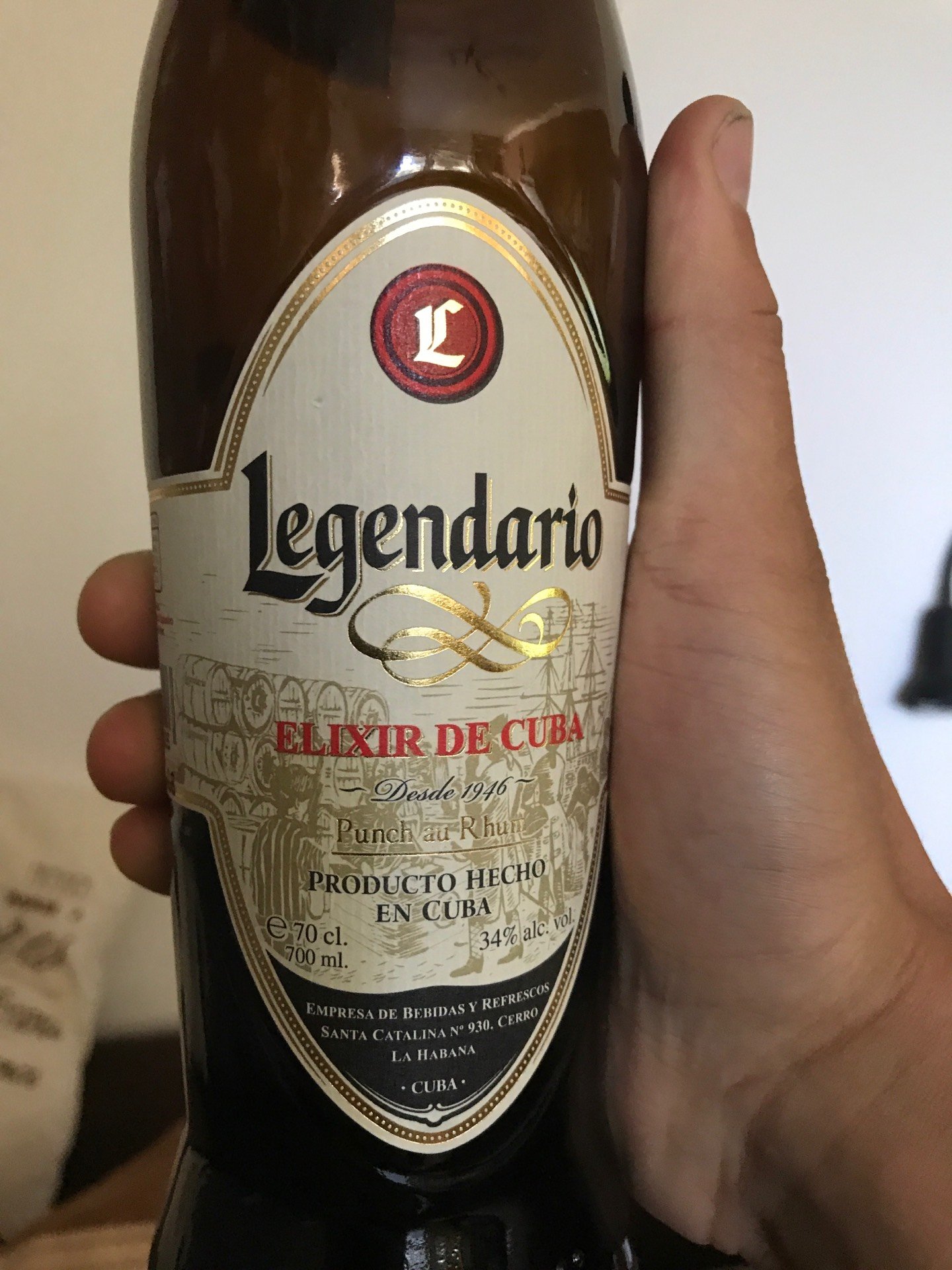 Podrobné informace o potravině Rum Legendario