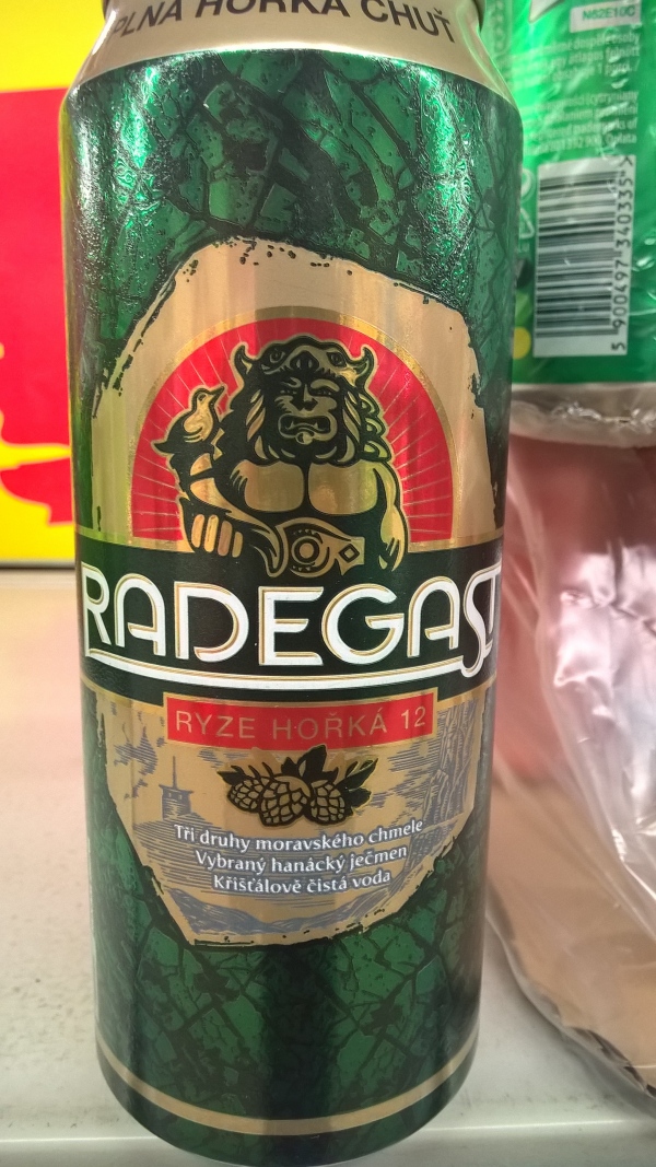 Podrobné informace o potravině Radegast Ryze hořká 12