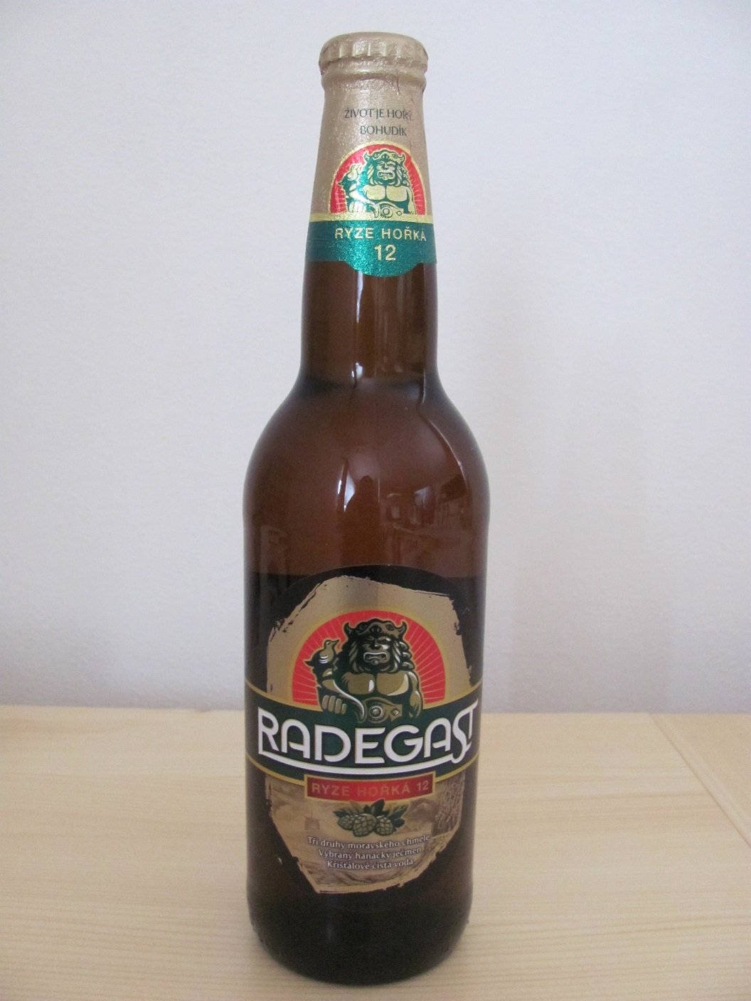 Podrobné informace o potravině Radegast Ryze hořká 12