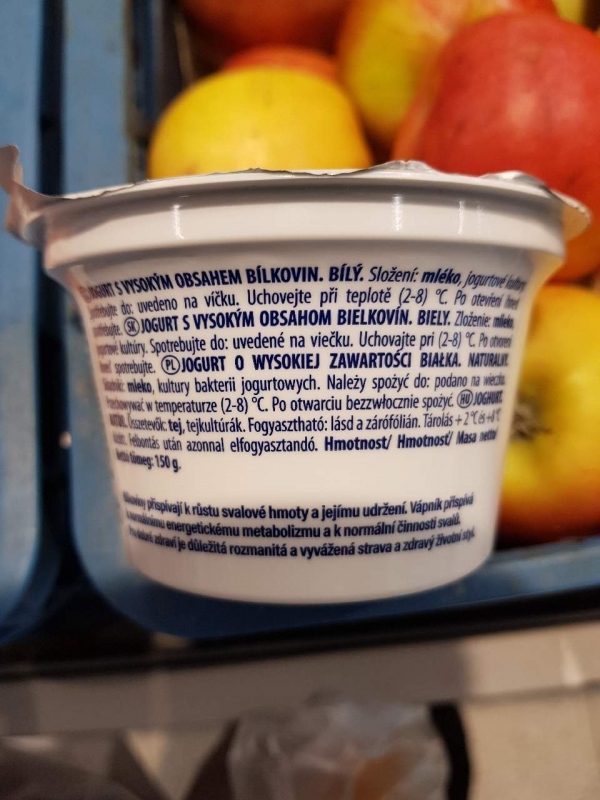 Podrobné informace o potravině OLMA Protein jogurt bílý